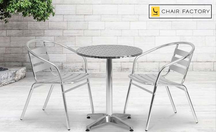 Aluminium Cafe Chairs: Lightweight Functionality for Modern Hospitality ...