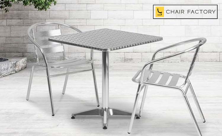 Aluminium Cafe Table Stands: Combining Functionality and Style | Chair ...