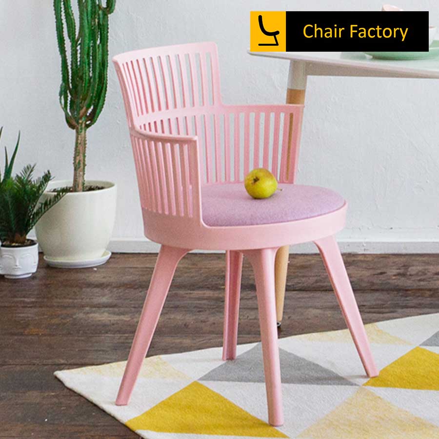 Evonne Pink Designer Cafe Chair | Chair Factory