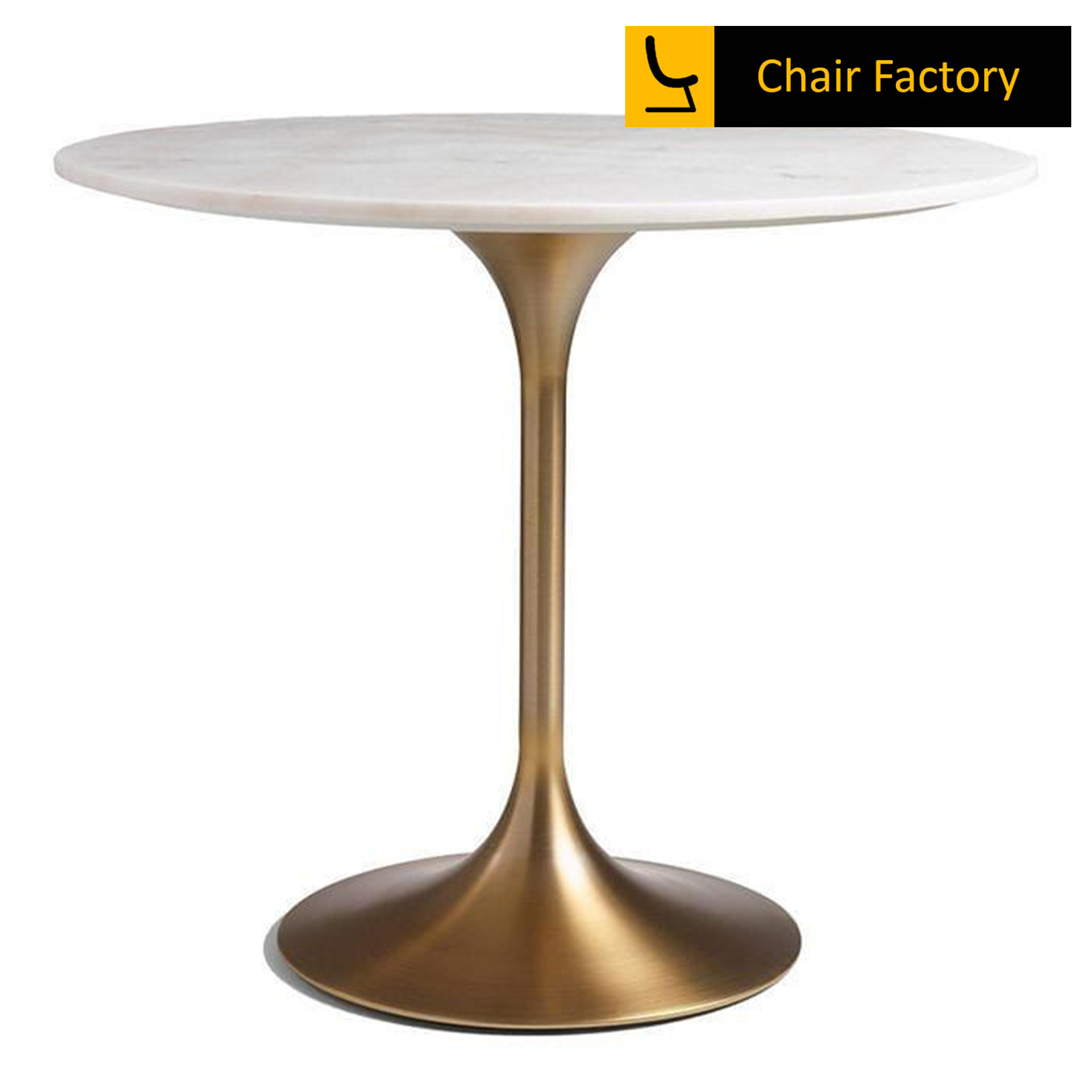 Celleviate Cafe Rose Gold Table with Ceramic Top. | Chair Factory