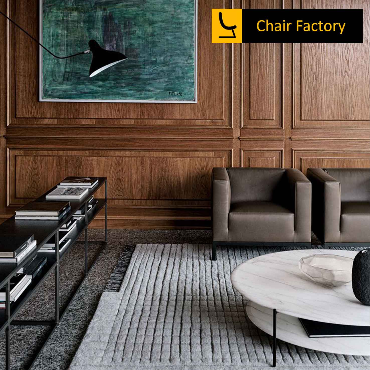 Morfeol Genuine Leather Arm Chairs for Living Room or Bed Room | Chair ...