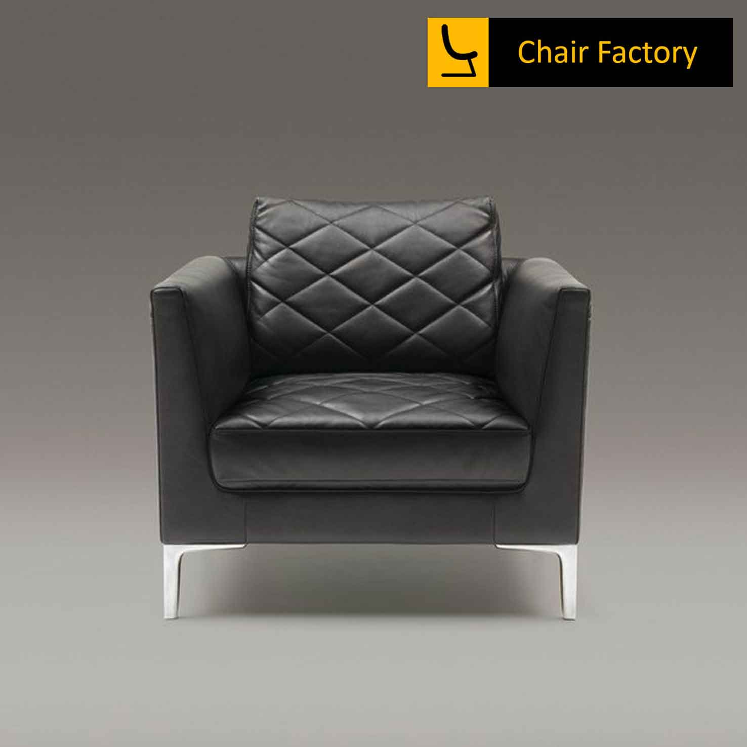 Hertig Contemporary Genuine Italian Leather Arm Chairs for Offices and ...