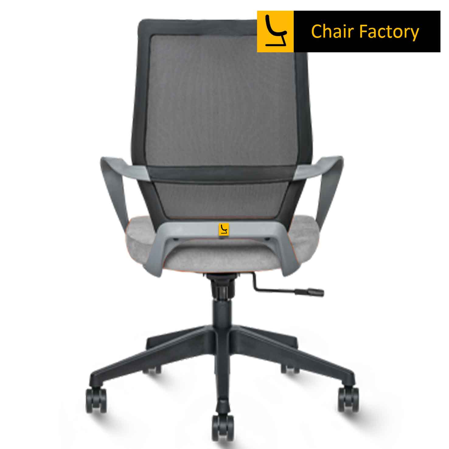 Focus Black Mid Back Ergonomic Office Chair | Chair Factory
