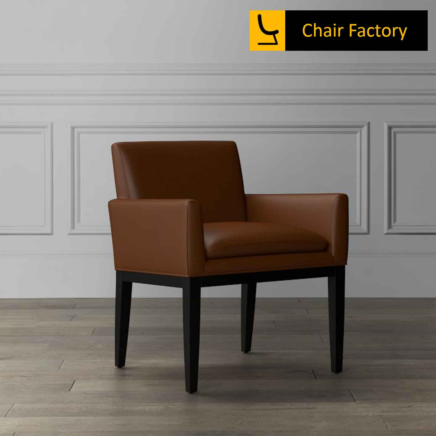 Tuscany Genuine Leather Arm Chair for CEO Cabin & Government Office ...