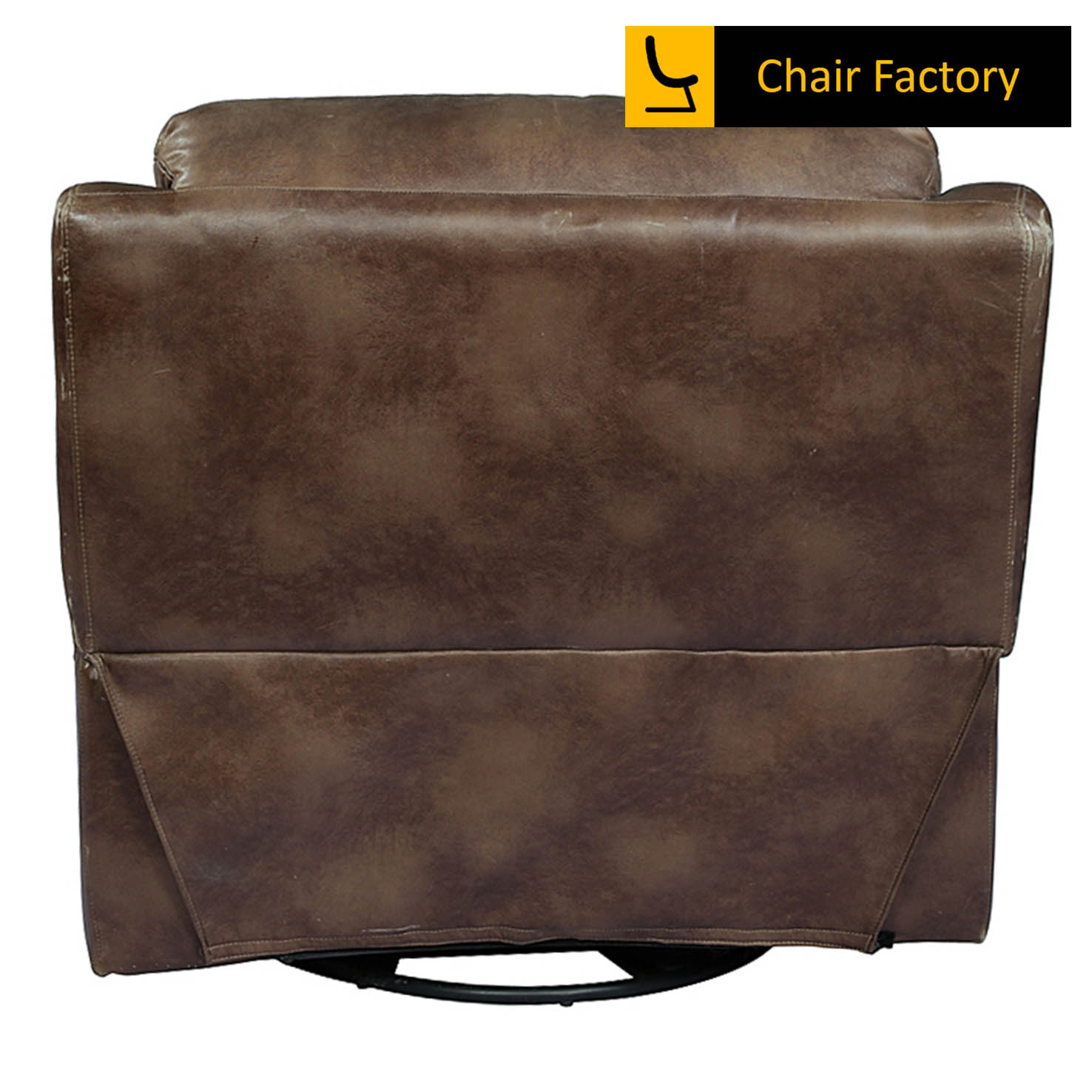 Robson Chocolate Brown Leather Recliner Chair with Soft Padding ...