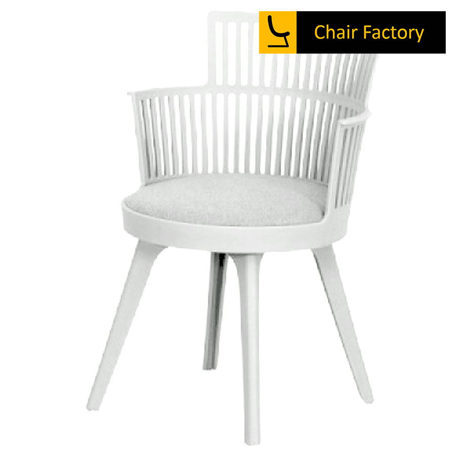 White Designer Cafe Chair | Chair Factory