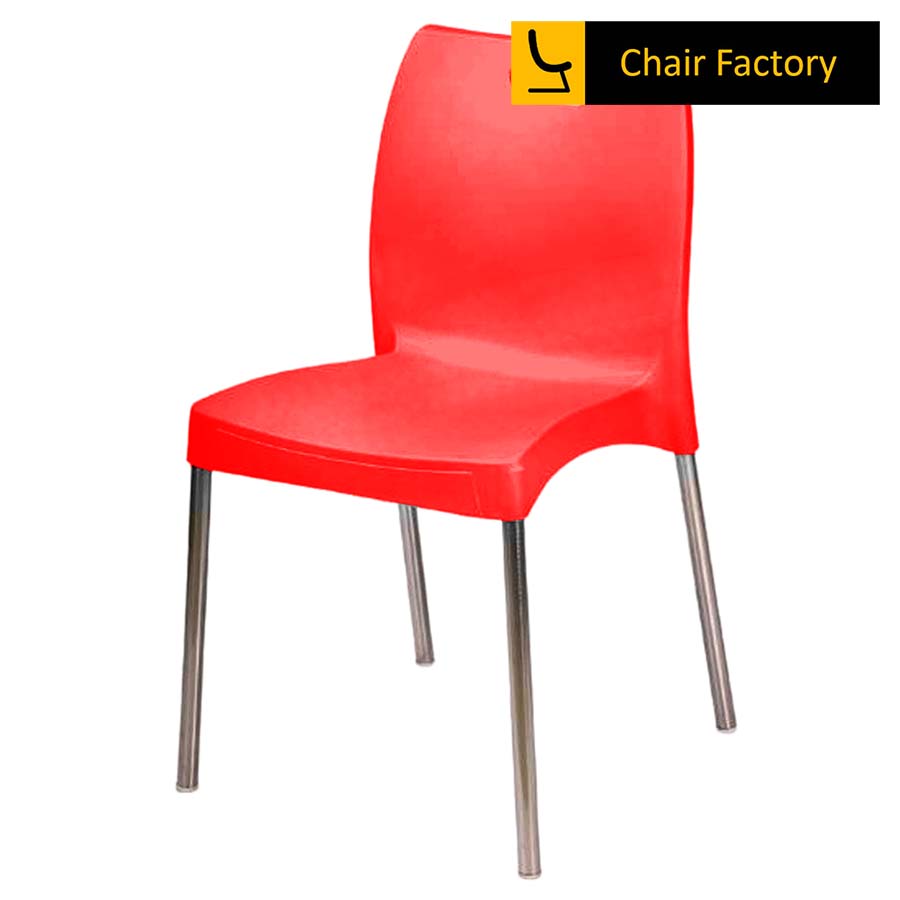 Lucy Red Cafeteria Chair | Chair Factory