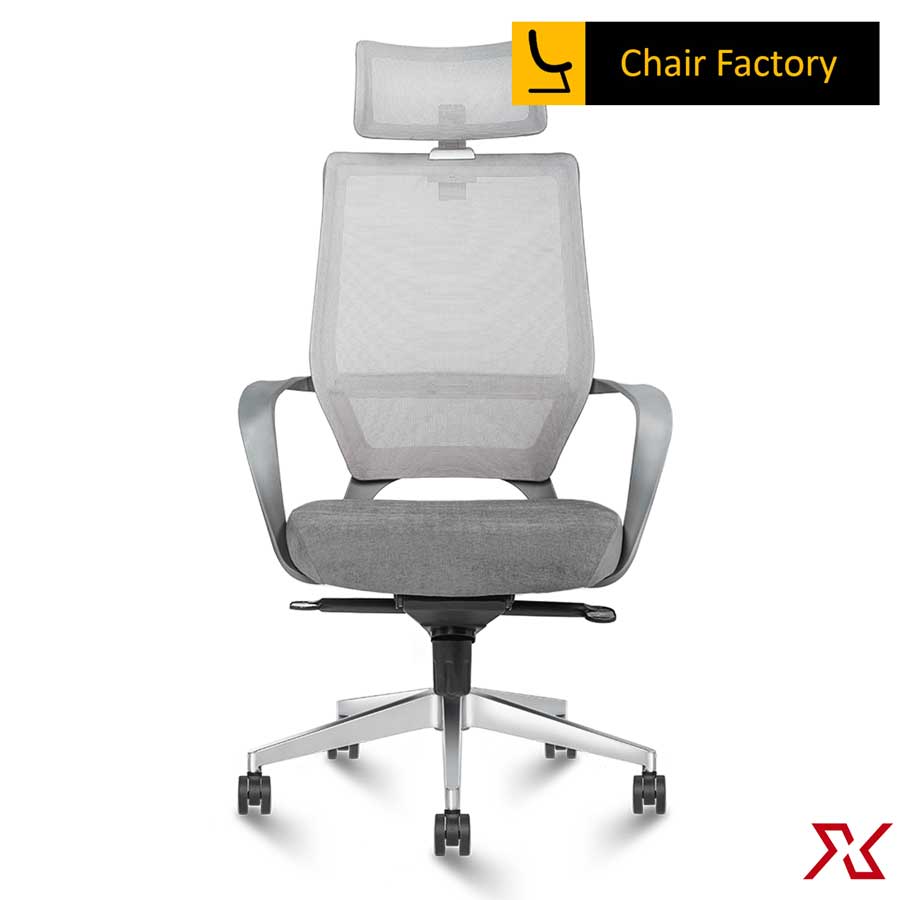 Focus White High Back Ergonomic Office Chair | Chair Factory