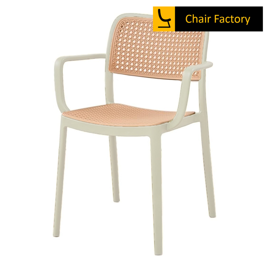Grey Mace Cafe Chair With Arms | Chair Factory