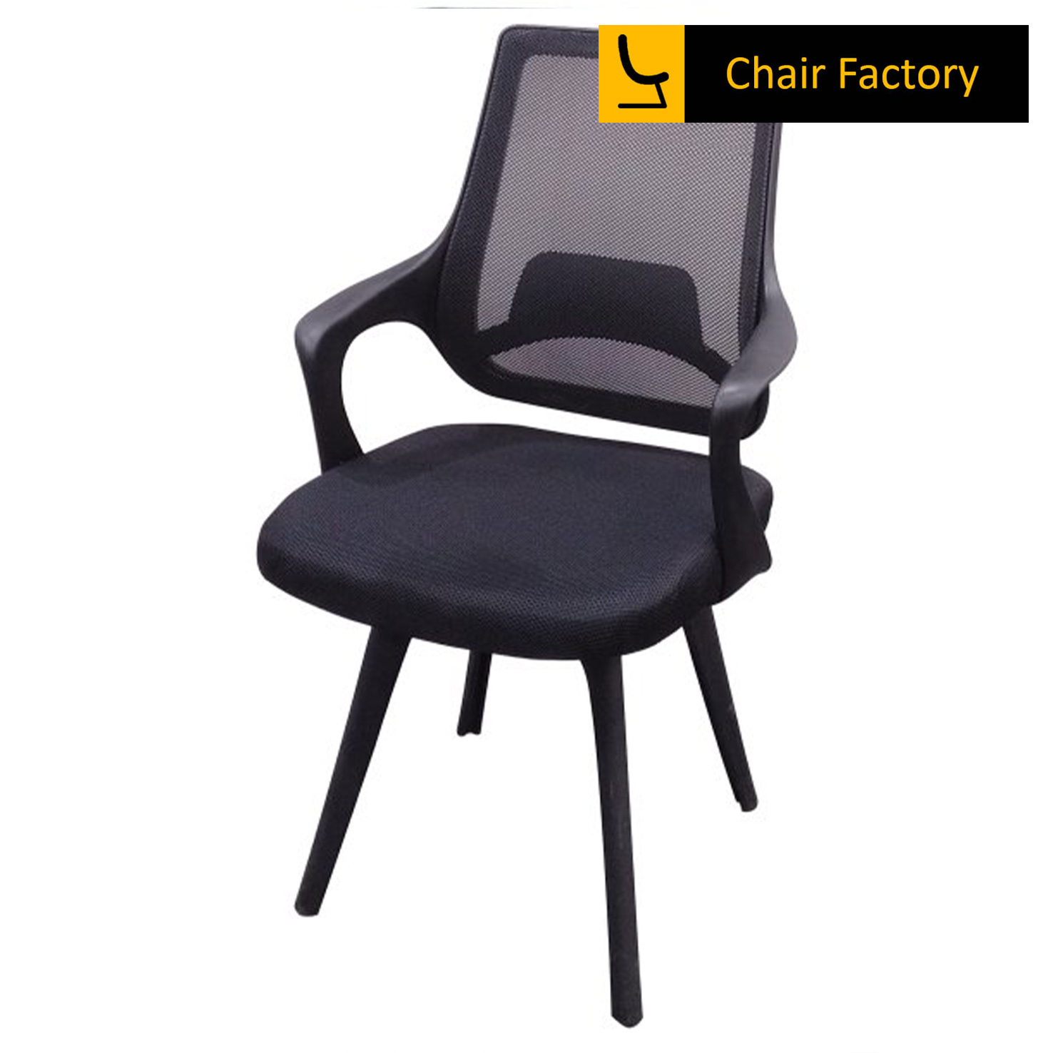 Felix black most compact staff computer chair with swivel, recline and ...