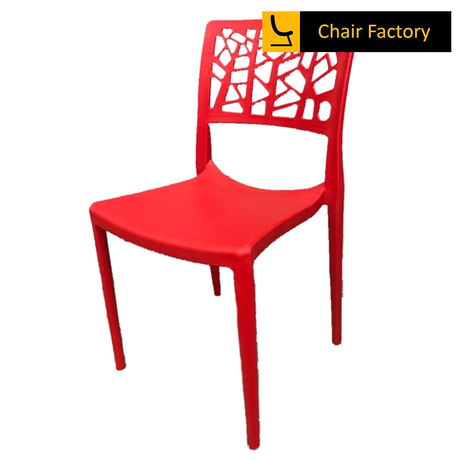 VISTA RED CAFE CHAIR | Chair Factory