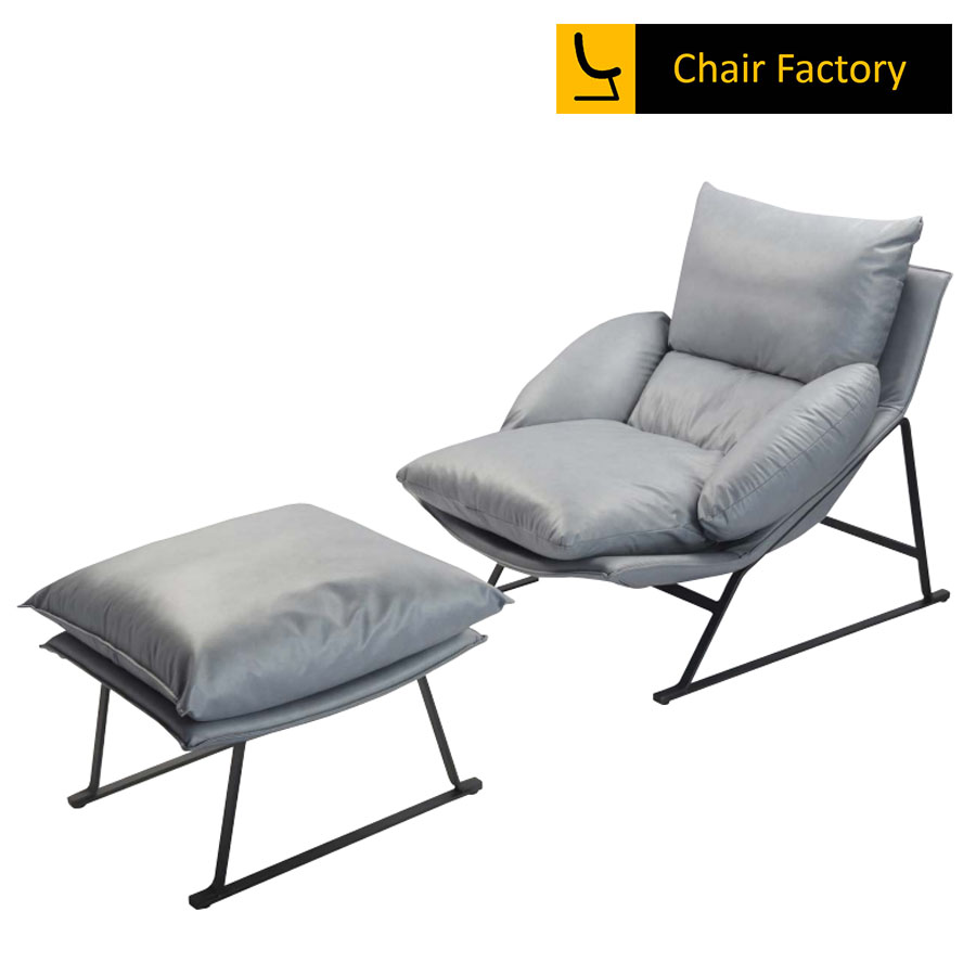 Metaso Lounge Chair with Foot Rest and Ottoman | Chair Factory