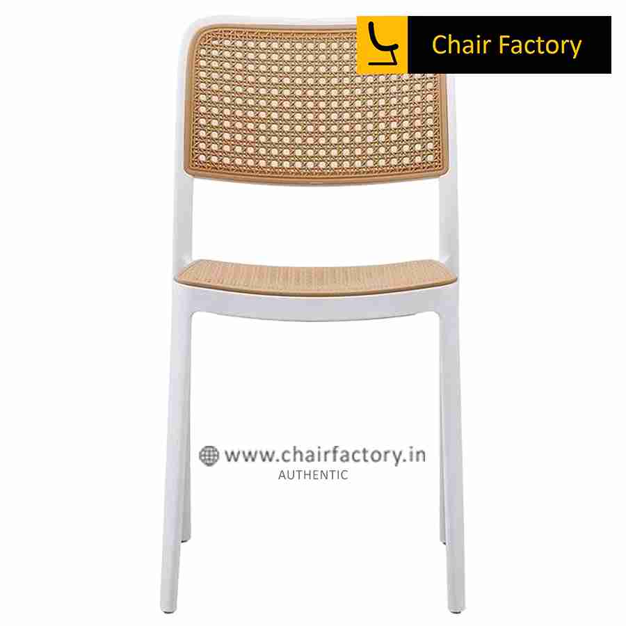 White Mace Cafe Chair For Cafe | Chair Factory