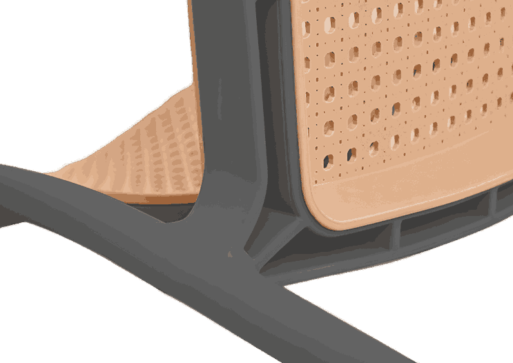 Grey Mace Cafe Chair With Arms | Chair Factory