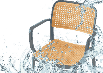 Grey Mace Cafe Chair With Arms | Chair Factory