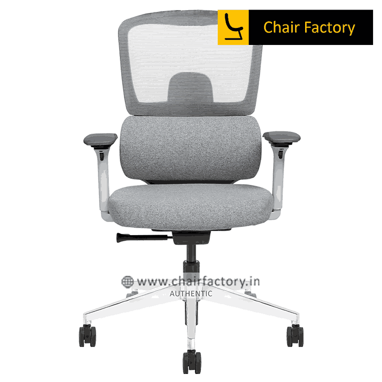 Orthopro Gen 2 Midback Best Ergonomic Grey Office Chair | Chair Factory