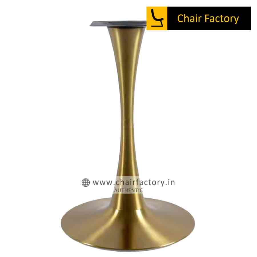 Elegant Classy & Sassy Celleviate Cafe Table in Gold Base | Chair Factory