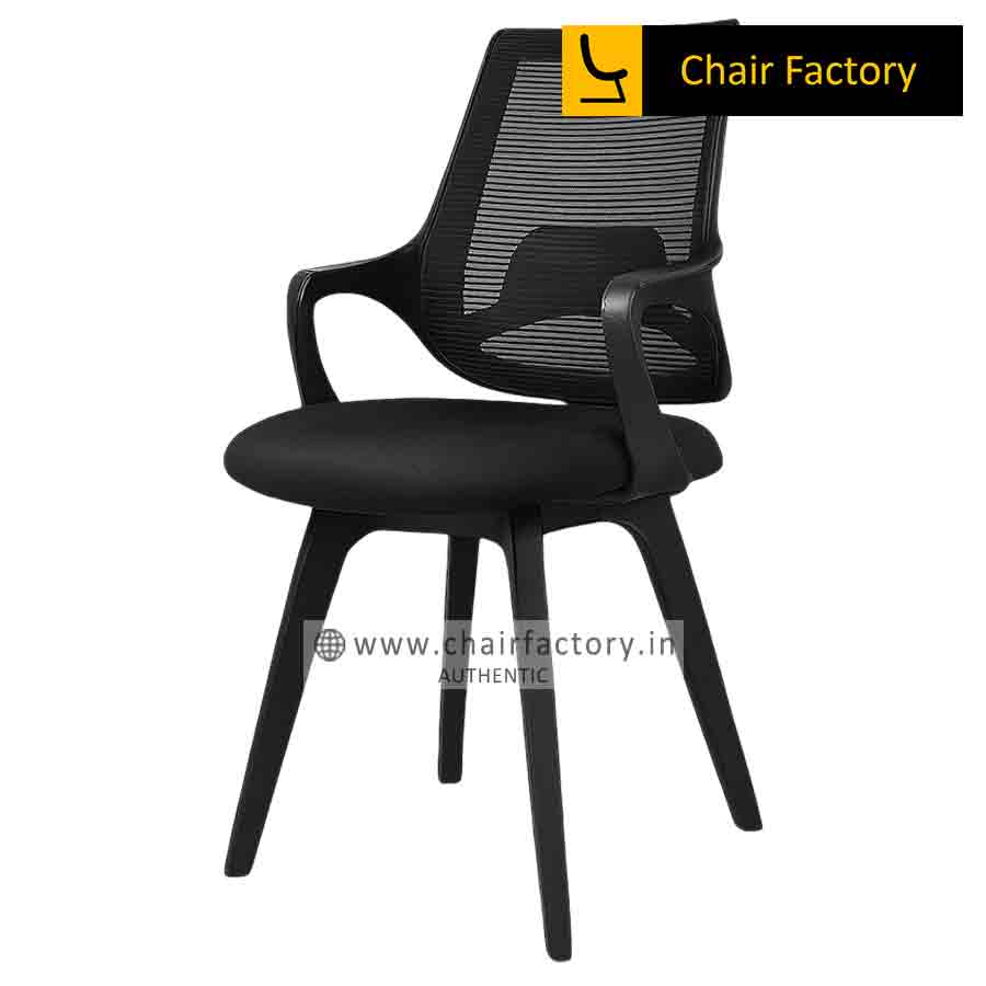 Felix black most compact staff computer chair with swivel, recline and ...