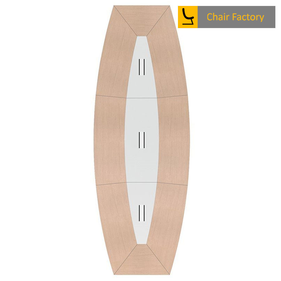 Albans 14 Seater Oval Type Table For Conference Room | Chair Factory