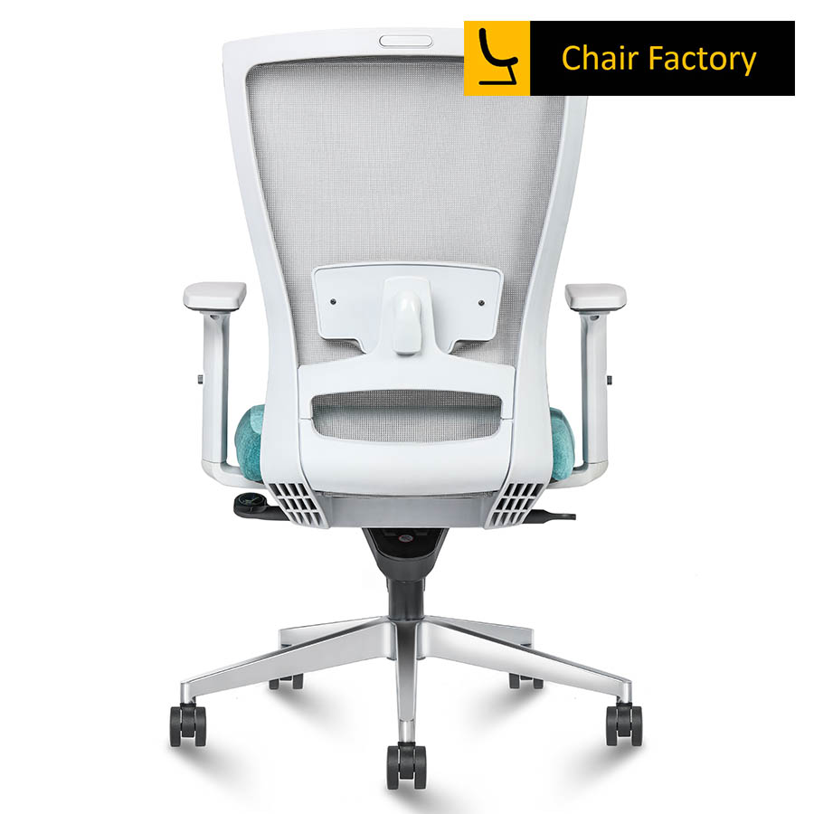 GREY WHITE KINETIC ZX MB ERGONOMIC COMPUTER CHAIR | Chair Factory