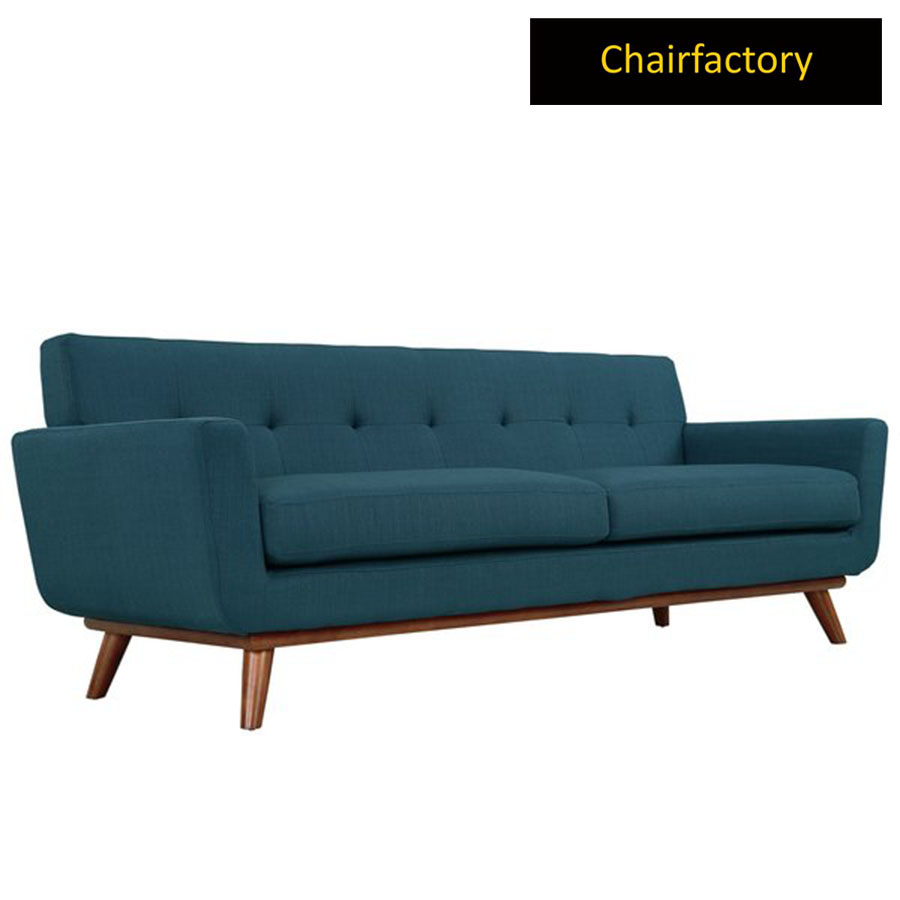 Navy Blue Baleno 2 Seater Sofa | Chair Factory