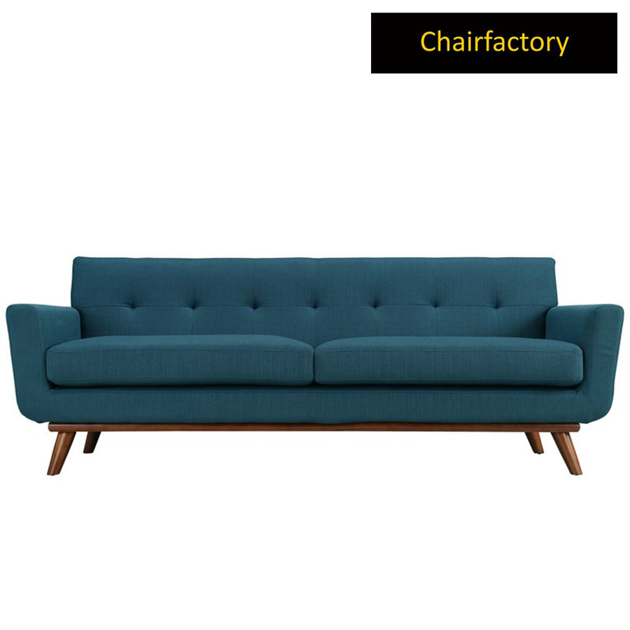Navy Blue Baleno 2 Seater Sofa | Chair Factory